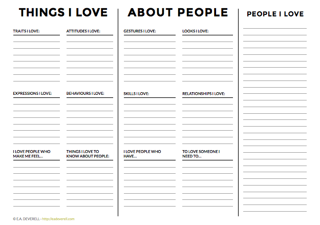 Things I Love About People